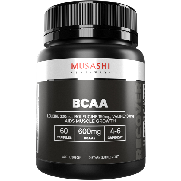 Musashi BCAA (60 Capsules) — FitVibes Nutrition
