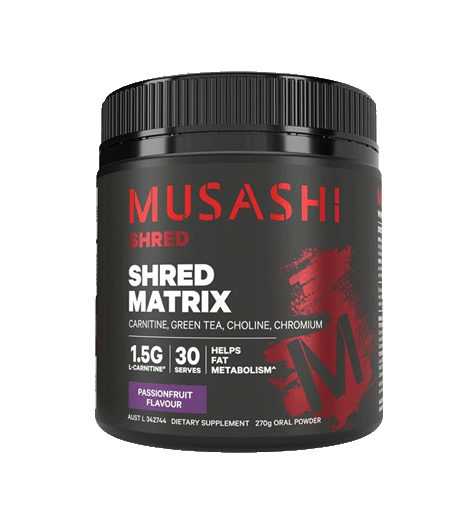 Musashi Shred Matrix NZ – Fat Metabolism & Energy Support | FitVibes ...