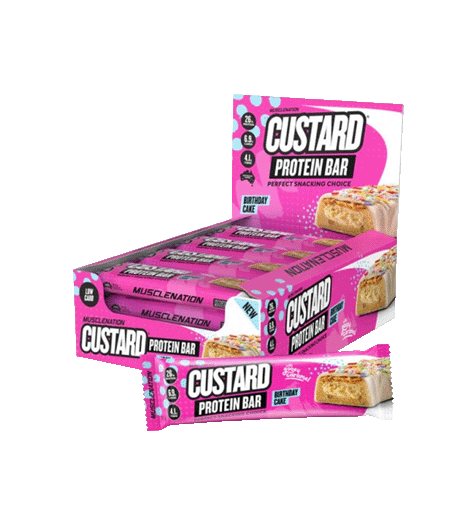 Muscle Nation Custard Protein Bar — FitVibes Nutrition