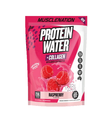 Muscle Nation Protein Water 10 Serves – Refreshing Protein Drink for ...